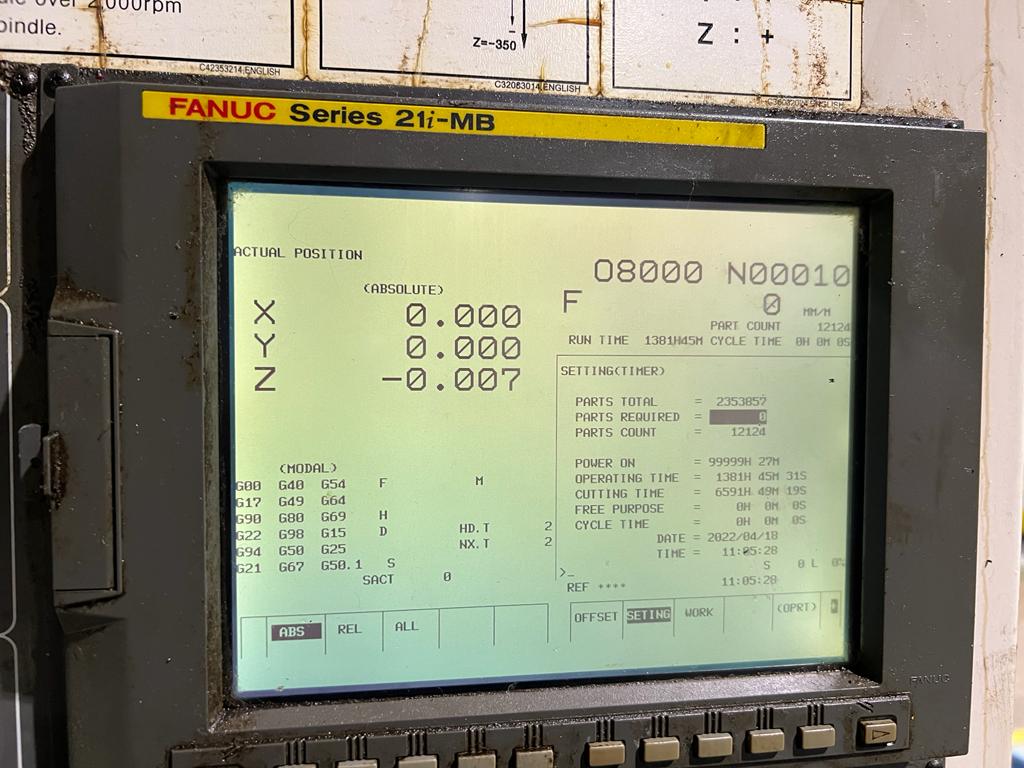 (VMC) DAEWOO DVC-320 TWIN PALLET - Bix Machinery